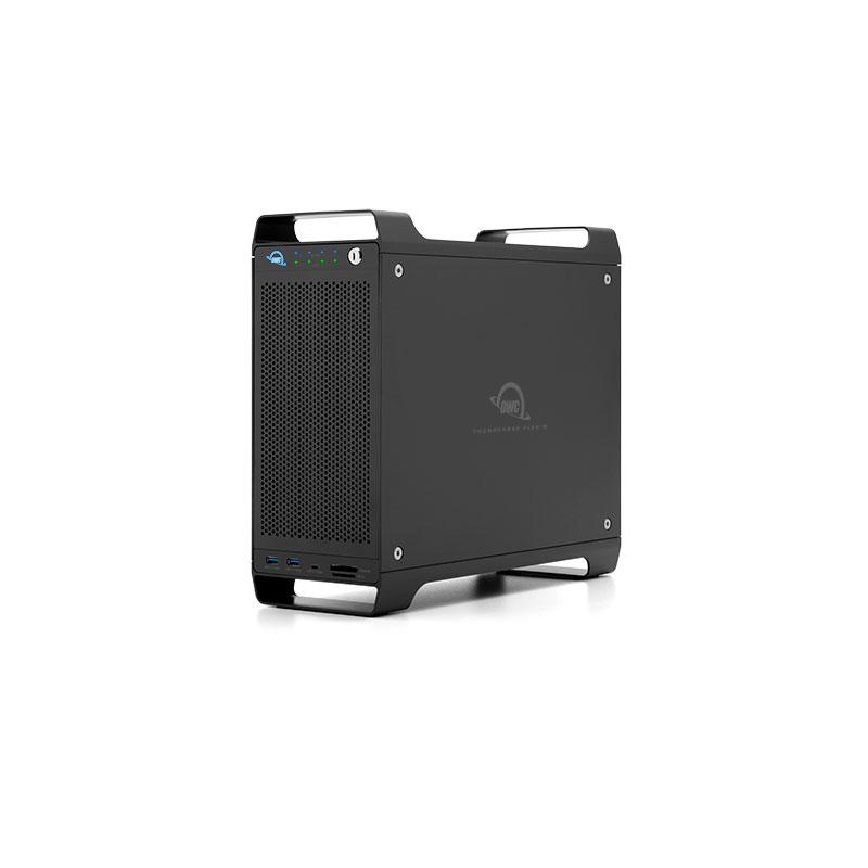 Accutech: Product - OWC, 144TB (8x18TB), ThunderBay Flex 8, Thunderbolt 3 Storage Solution