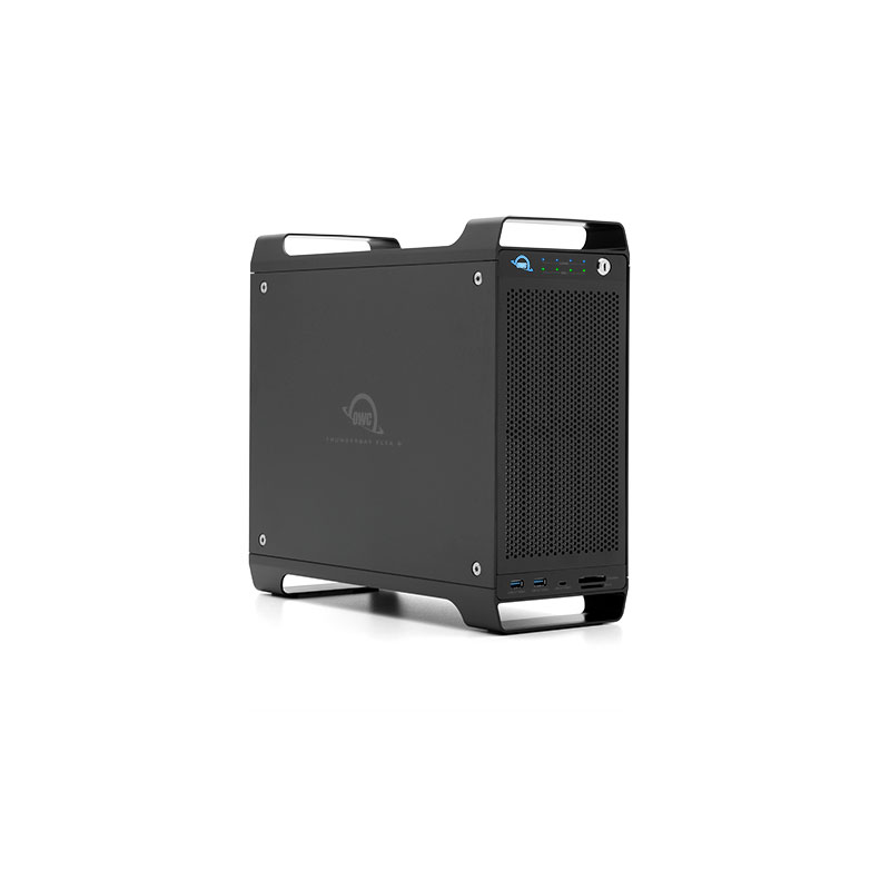 Accutech: Product - OWC, 144TB (8x18TB), ThunderBay Flex 8, Thunderbolt 3 Storage Solution